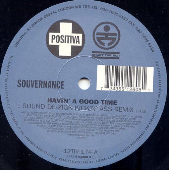 Havin' A Good Time, Souvernance | LP (album) | Muziek | bol.com