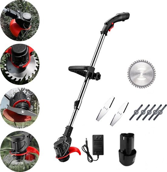 Grastrimmer - Grasmachine - Grasmaaier - Draagbare Draadloos - 650W ...