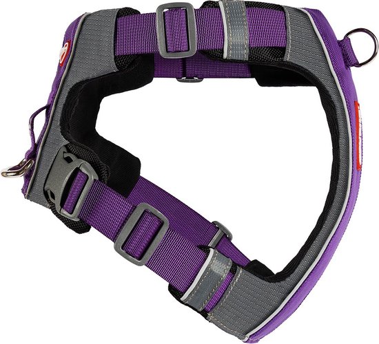 EzyDog X Link Hondentuig Hondentraining - Honden Harnas - XL - Paars | bol.com