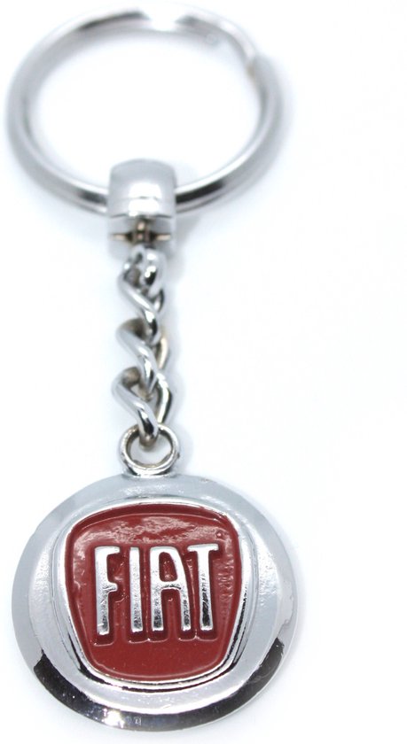Fiat Sleutelhanger Metalen | Fiat Logo | Keychain Fiat | bol