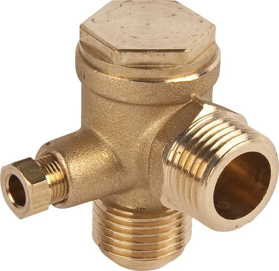 Huvema - Terugslagklep 1/2 binnendraad 14mm - TSK uni4 | bol