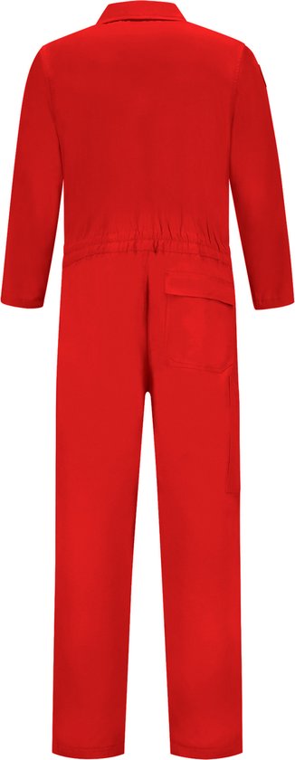 Dapro Safety Worker Overall 100% Katoen - Maat 52 - Rood - Werkoverall ...