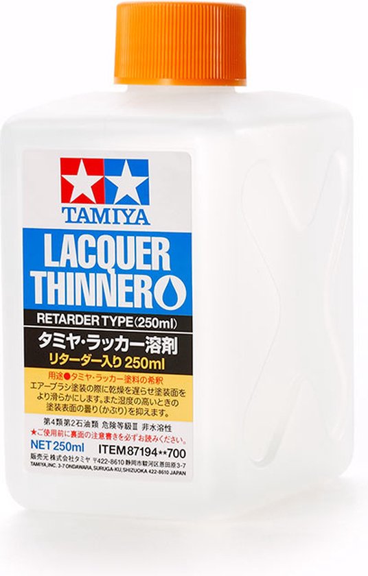 Tamiya Hobbyverf Olieverf - 87194 LP Lacquer Thinner Retarder 250ml ...