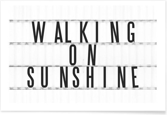 JUNIQE - Poster Cinema No.7 -30x45 /Wit & Zwart | bol