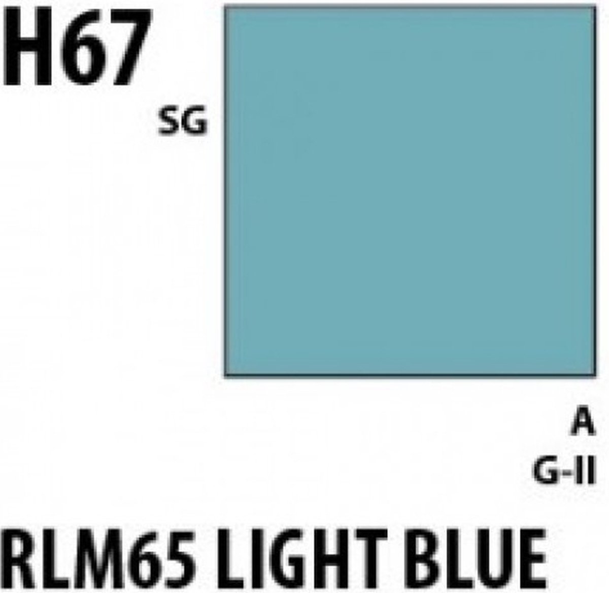 Mrhobby - Aqueous Hob. Col. 10 Ml Rlm65 Light Blue (Mrh-h-067 ...