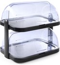 Hendi Roltop Presentatie Display Dubbel - Gekoelde Serveerschaal voor ...
