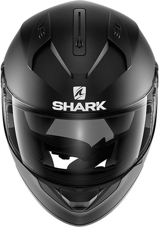 SHARK RIDILL BLANK Motorhelm integraalhelm Mat Zwart - Maat S | bol