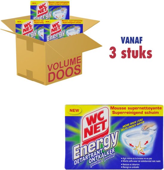 Wc Net Energy Poeder Zakjes 6 x 60 GR Ontkalker | bol