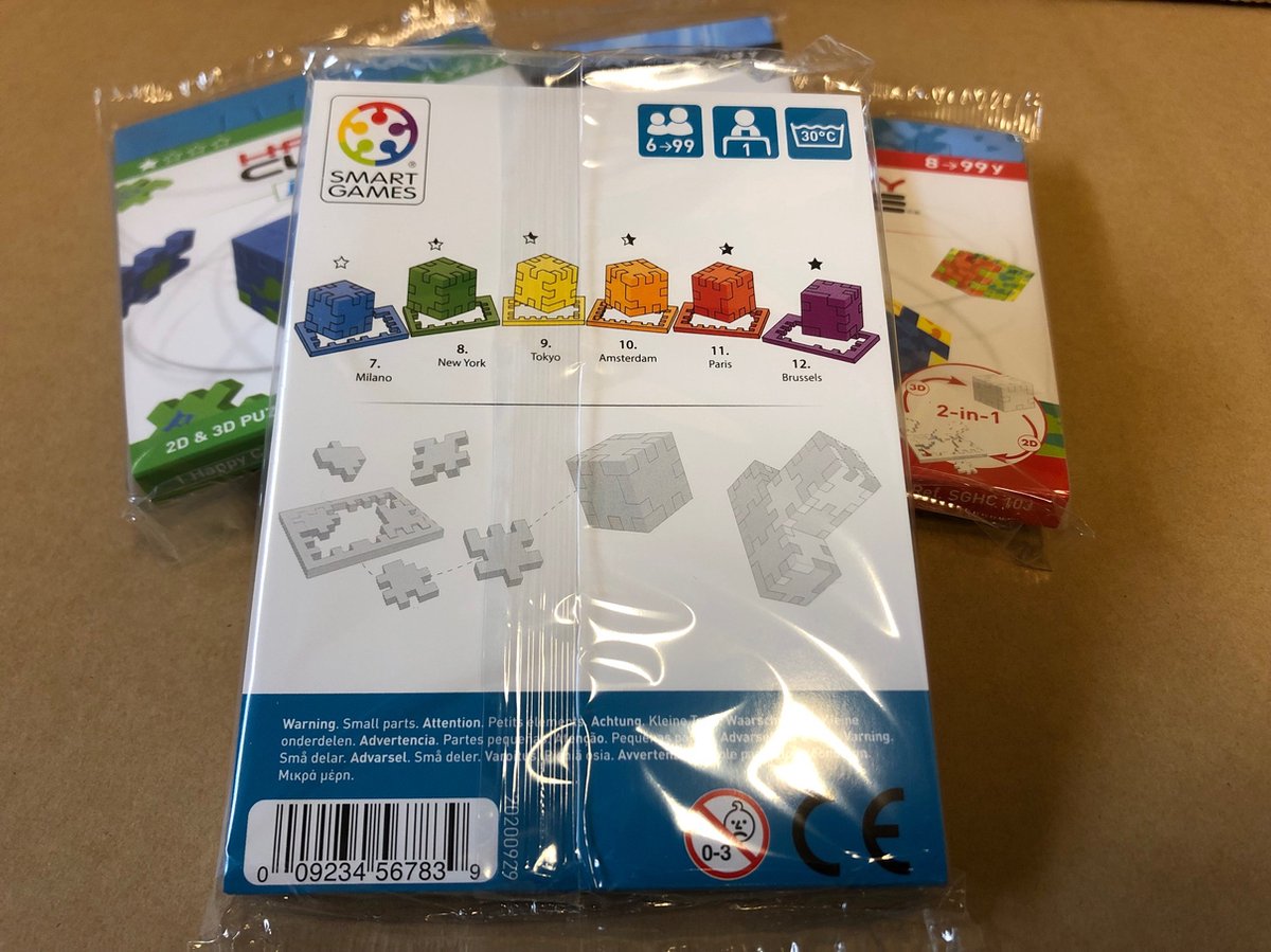 Happy Cube Original Puzzel Rood | bol.com