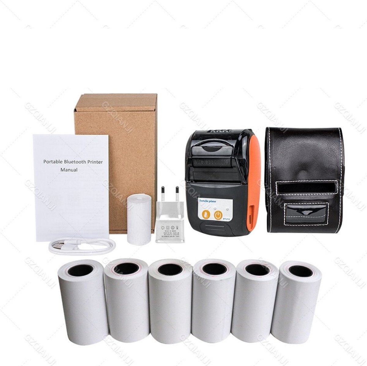 Loft Home Mini Printer | Draagbare Printer | Incl. 6 Rollen | Draadloos ...