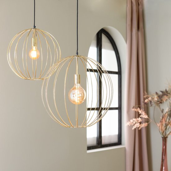 Light & Living Hanglamp Suden - Goud - Ø50cm - Modern - Hanglampen ...
