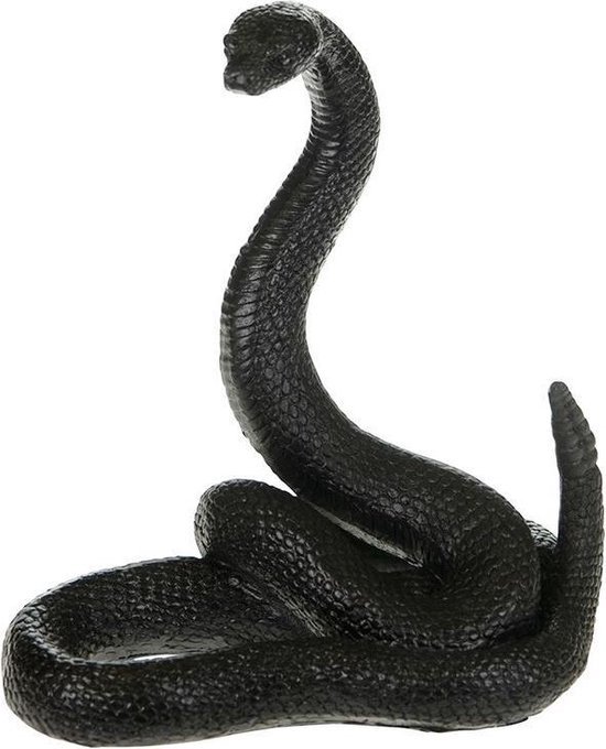 Dijk Natural Collections - Decoratie Slang - Mat Zwart | bol