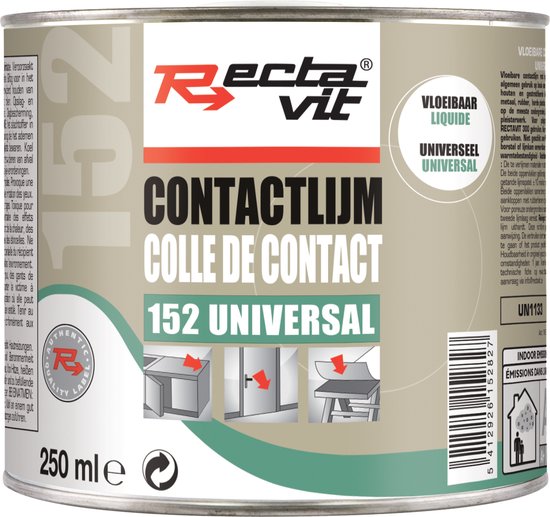 Rectavit - Kontaktlijm 152 - 250 ml | bol.com