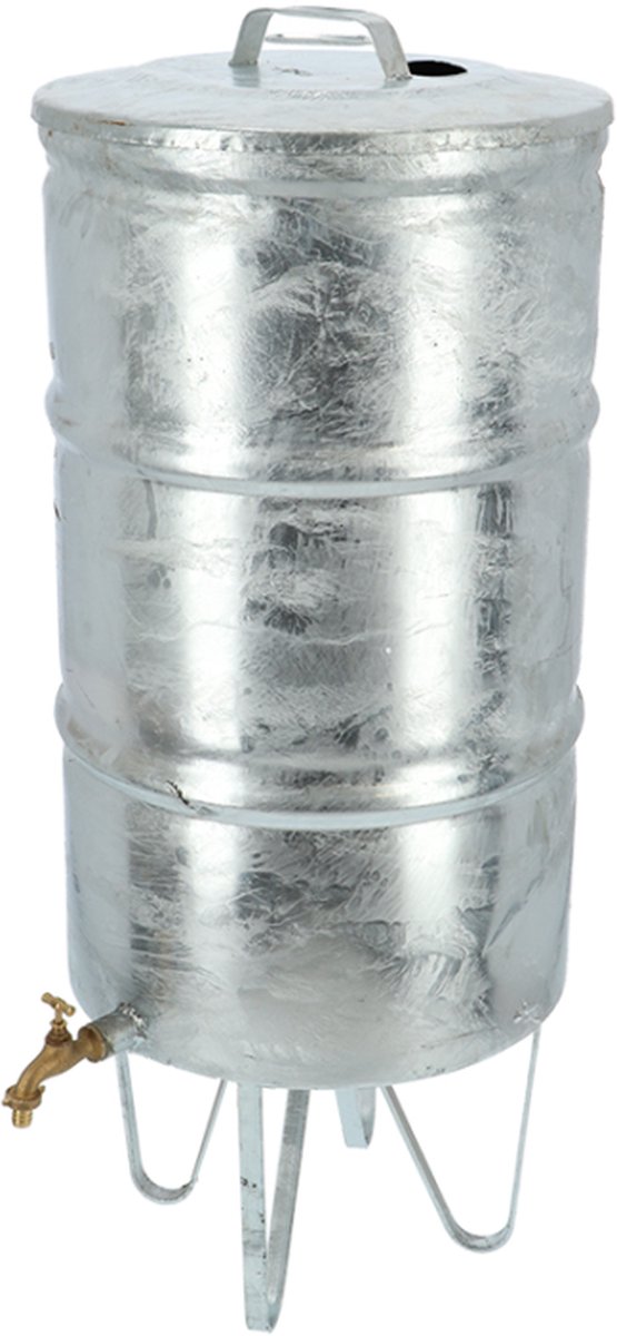 Esschert Design zinken regenton om regenwater in op te vangen 95 Liter ...