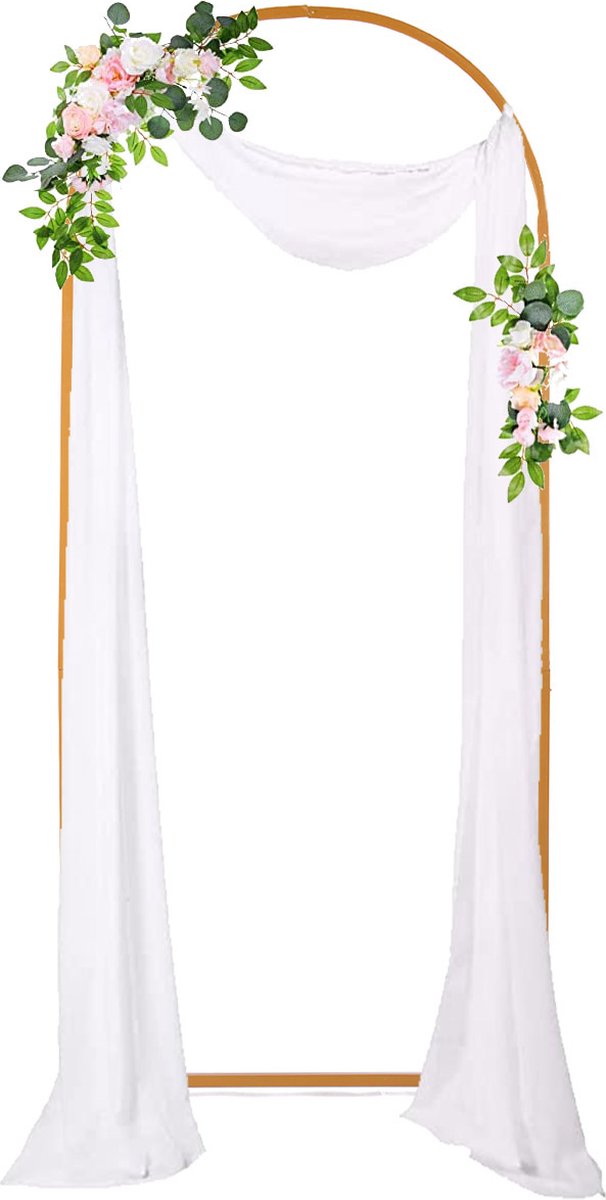 Rozenbogen - Bruiloft decoratie - bruiloft boog - Backdrop frame - Rozenboog -... | bol.com