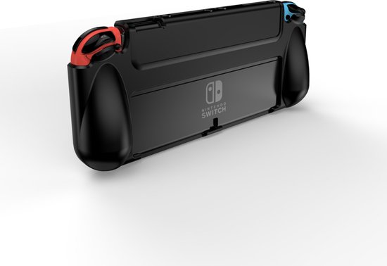 Luxe Grip Tpu Bescherm Hoes Skin Geschikt Voor Nintendo Switch Oled