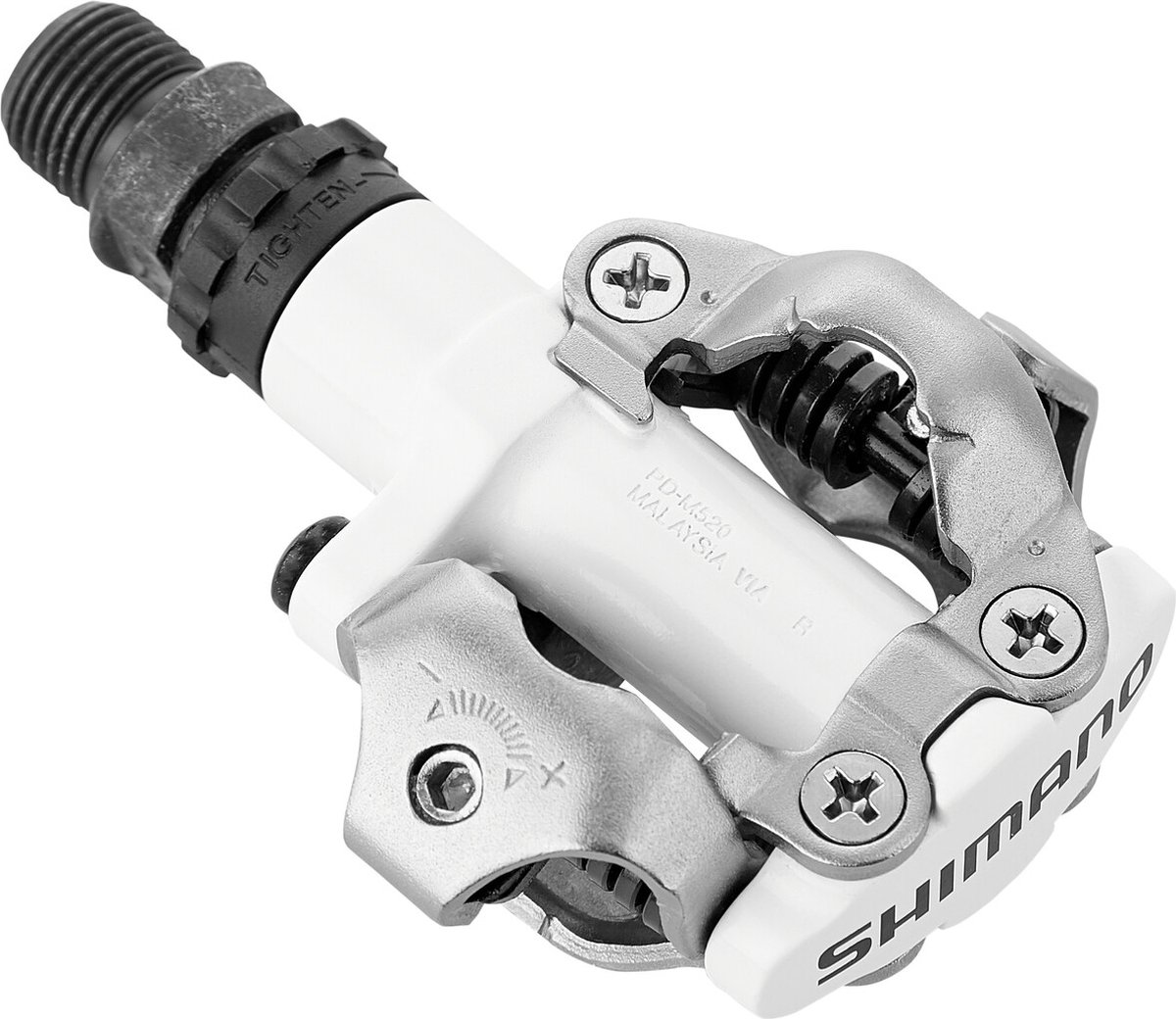 Shimano M520 SPD - MTB Pedalen - Wit | bol.com