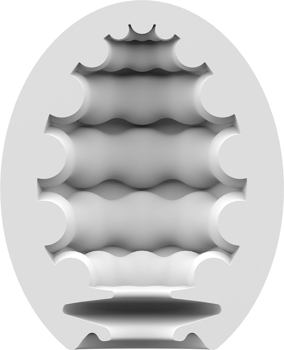 Satisfyer Masturbator Egg Riffle | bol.com