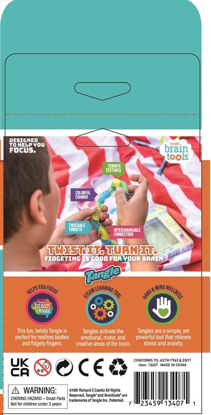 Tangle Relax + BrainTools Think Therapy Variant 2 - COMBO 2-Pack - Fidget | bol.com