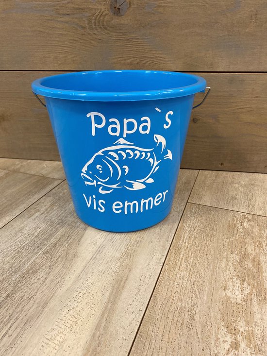 Papa's Vis Emmer - Emmer - 5 Liter - Licht Blauw | bol.com