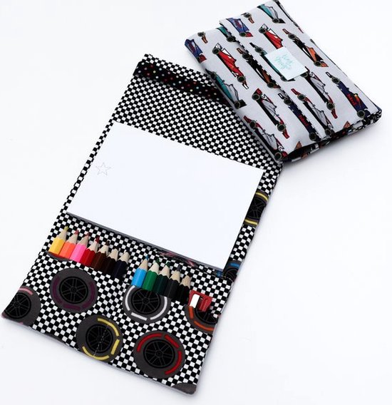 Kleurboek met Potloden - Tekenboek - Schetsboek - Reisboek - Tekenen ...