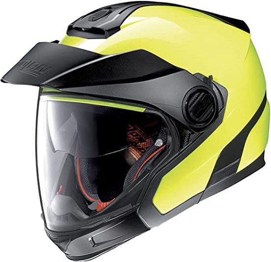 Nolan N40-5 GT - Motorhelm - Jethelm - Geel - XL | bol.com