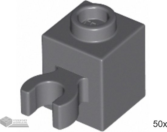 LEGO 30241b Donker blauwgrijs 50 stuks | bol.com