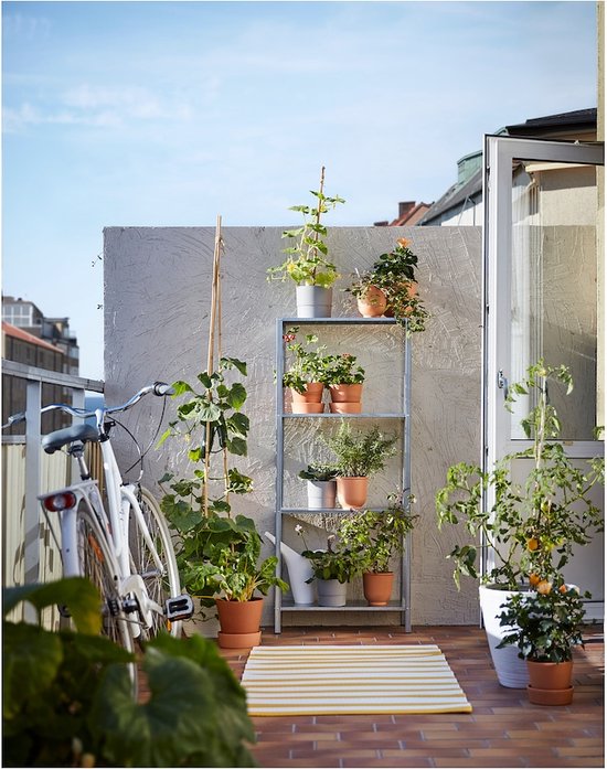 IKEA Stellingkast binnen/buiten opbergrek - 150kg draagkracht - 140 cm ...