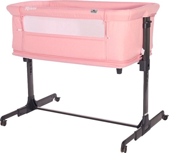 Lorelli Milano Pink 2-in-1 Wieg Aan Bed 1008044-0001 | bol