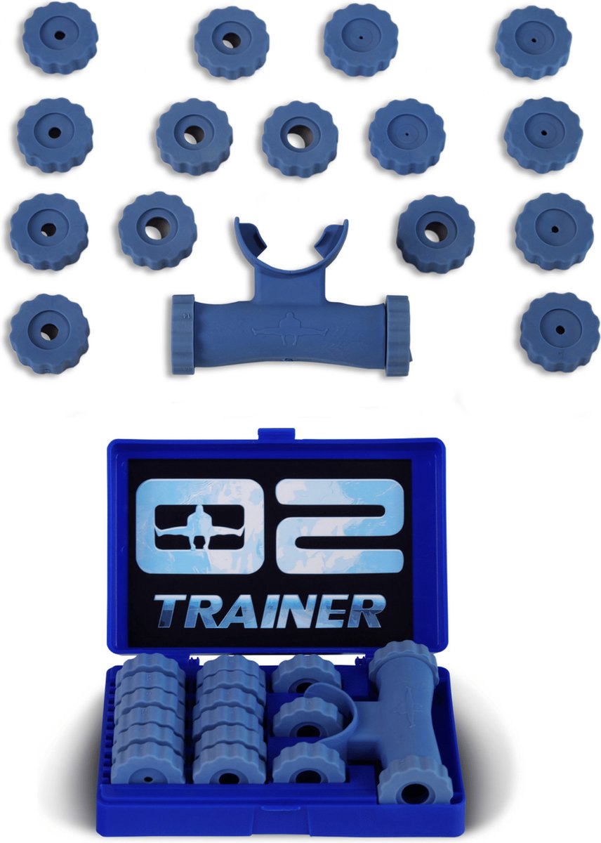 O2 TRAINER kleur GROEN - longtrainer - MMA - astma - airofit ...