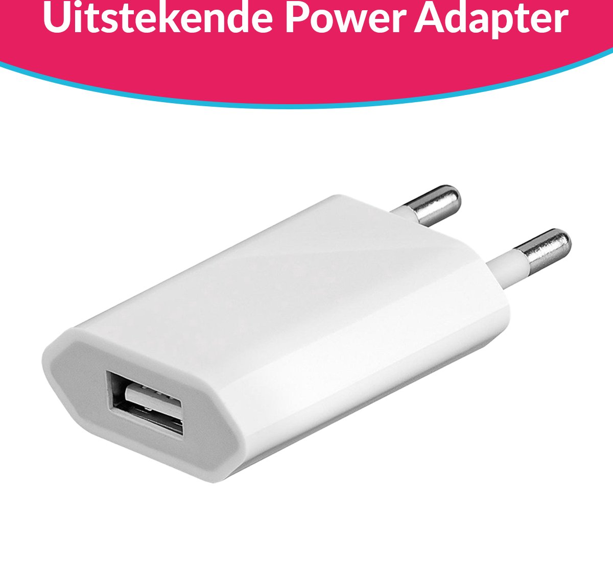 USB stekker - Universele USB Oplader - Geschikt voor Apple iPhone 13 ...