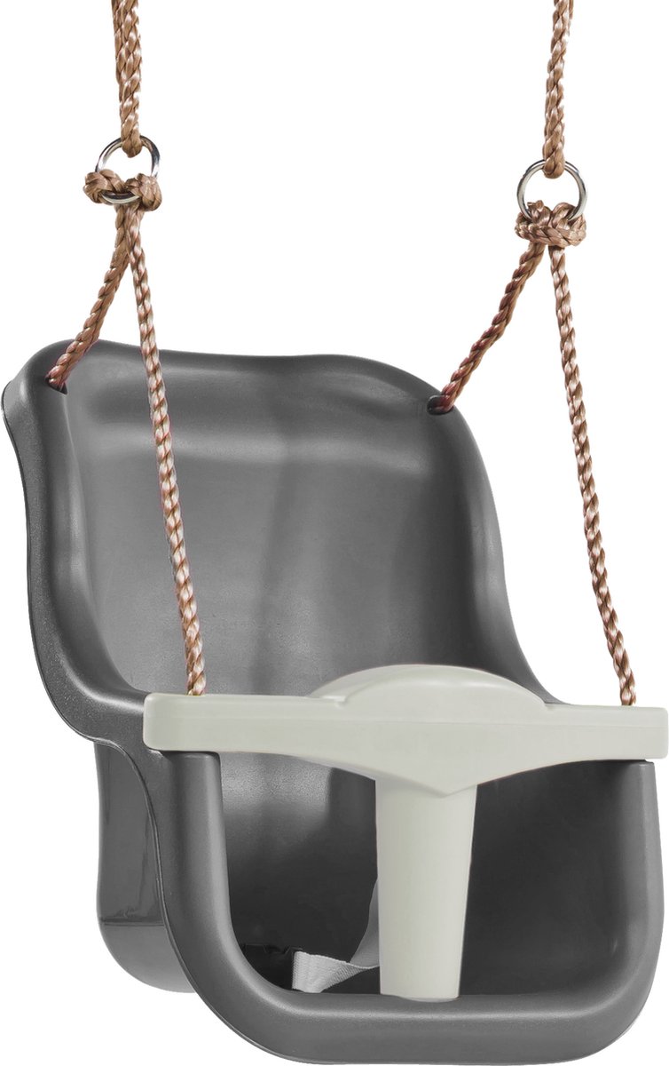 AXI Baby schommel Zitje in Grijs/wit - Kunststof - Zitje voor ...
