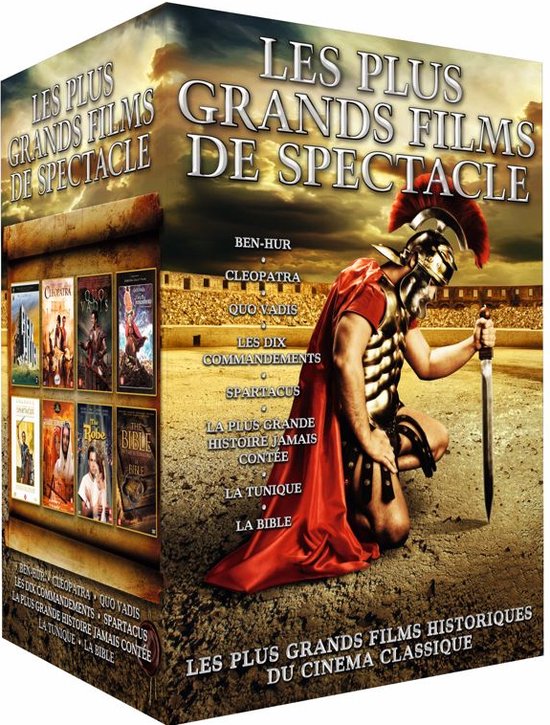 Les plus grands films de spectacle (dvd) (Dvd), Kirk Douglas | Dvd's ...
