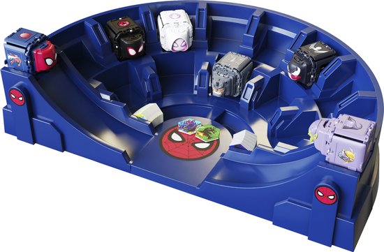 Marvel Spiderman - Battle Cubes Battle Arena Set - Glow Venom ...