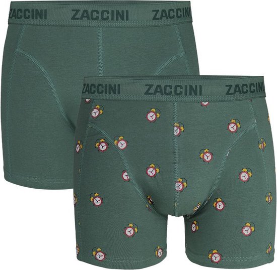 Zaccini 2-pack boxershorts wekker | bol.com