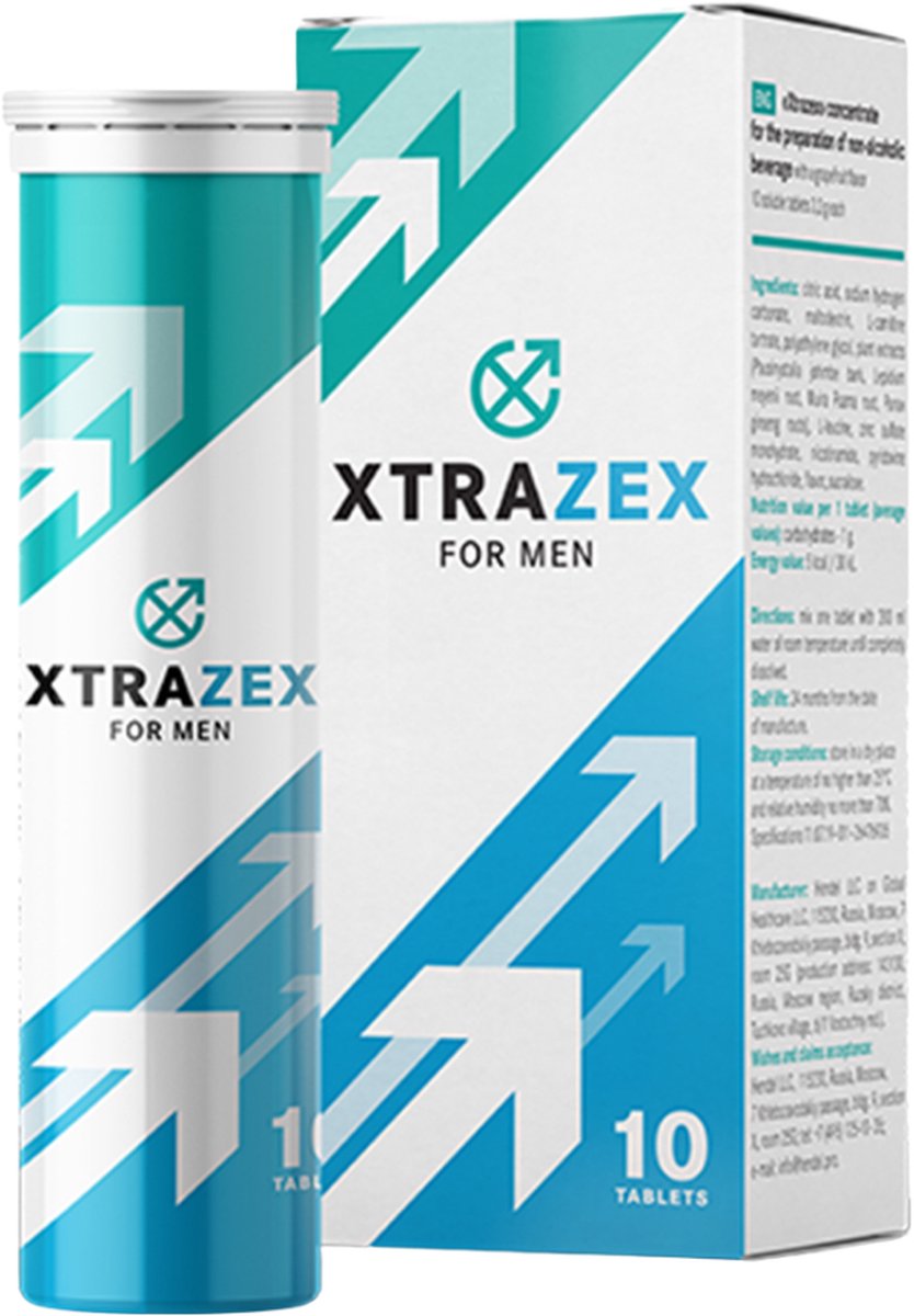 Xtrazex for men - Intenser genieten - Stimulatie van bloedcirculatie - Libido booster-... | bol.com