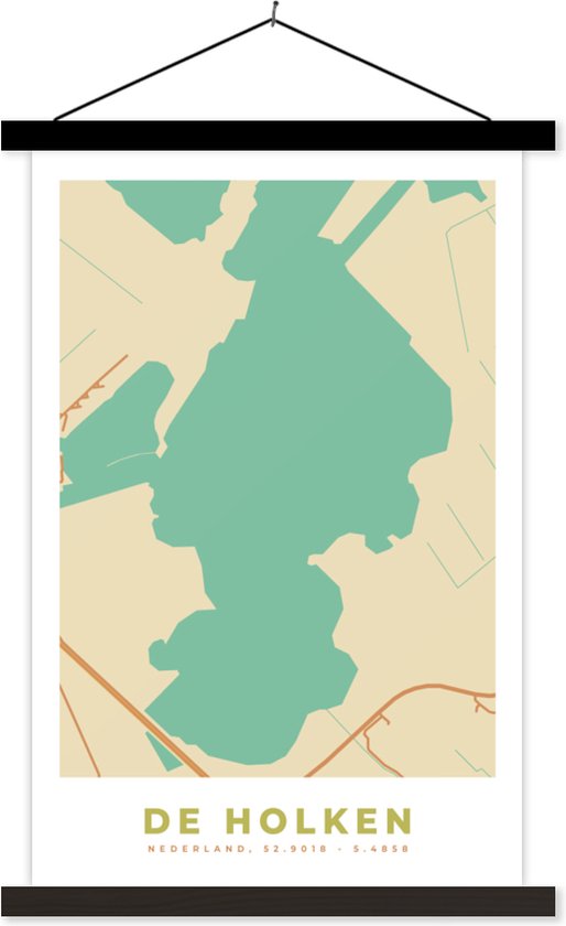 Posterhanger incl. Poster - Schoolplaat - Retro - De Holken ...