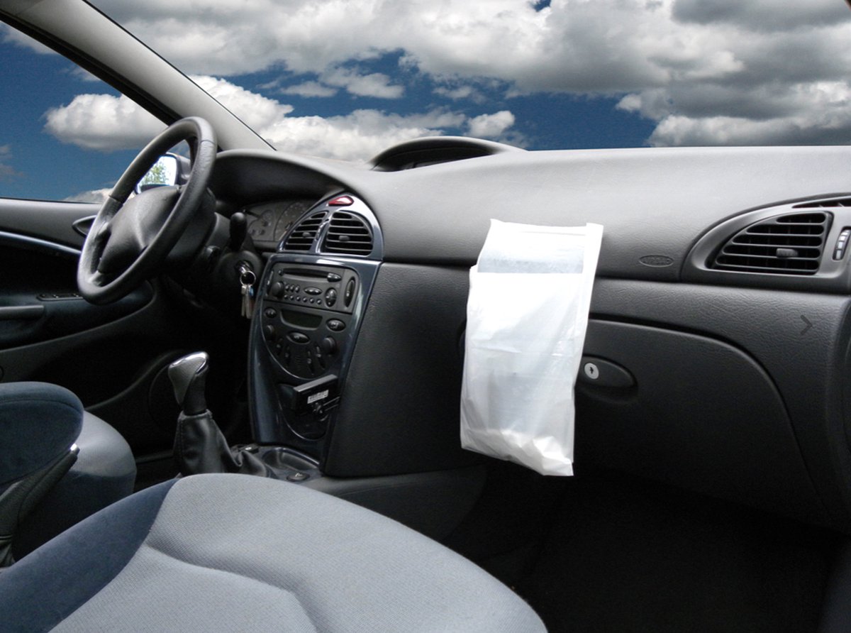 Auto afvalzakjes - 10 stuks - Zelfklevende afvalzakjes - Wit - Handig ...