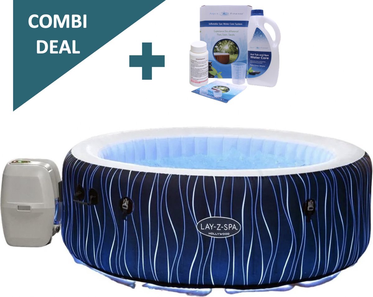 Jacuzzi - Jacuzzi Opblaasbaar Hollywood - Jacuzzi 6 personen | bol.com