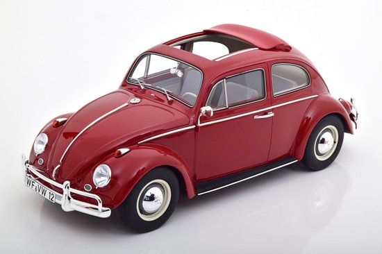 Volkswagen Kever 1963 ( Vouwdak ) Rood 1-12 Schuco Pro.R Limited 300 ...