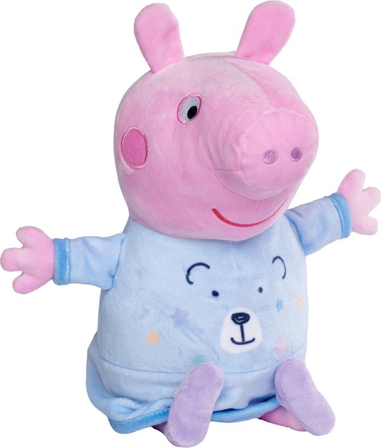 Peppa Pig Good Night - Blauw - Pluche - Alle leeftijden - 2-in-1 met ...
