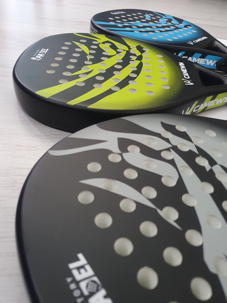 Camewin - Padelracket - inclusief padeltas - Full carbon - Grijs ...