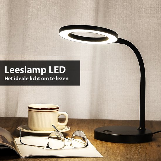 Leeslamp - Tafellamp - Leeslampje voor Boek - Bedlamp - Bureaulamp ...