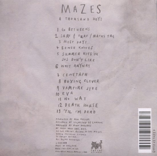 Mazes - A Thousand Heys (CD), Mazes | Muziek | bol