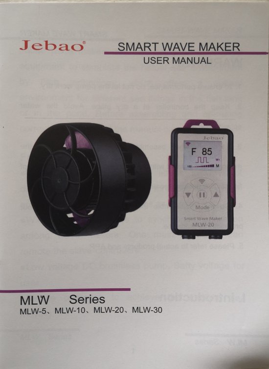 Stromingspomp Aquarium Jecod MLW-20 plus Wi-Fi Controller 10000 liter | bol