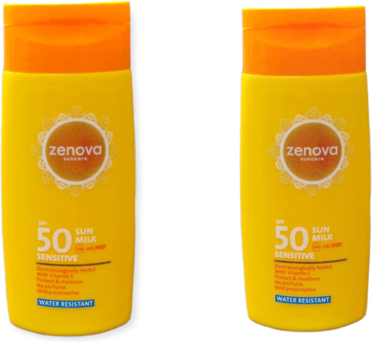 Zenova suncare Sun milk SPF50 sensitive - Zenova Sun Care - Sun Milk ...