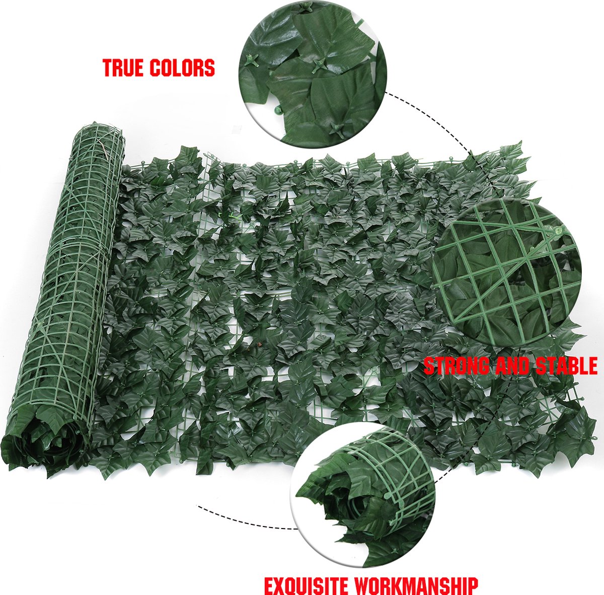 Kunsthaag-250*100cm-Planten Haag-kunsthaag op rol-voor Buiten-Groen ...