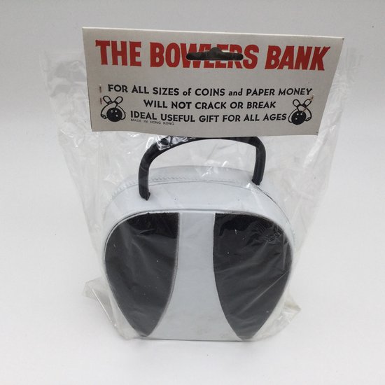 Bowling Spaarpot Bowlingtasspaarpot retro model 'King Pin Kitty bank ...