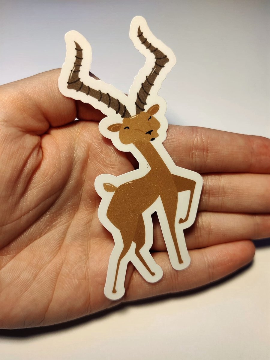 Impala Sticker - Steppe Dieren - Schattige Imapalas Rooibokken ...
