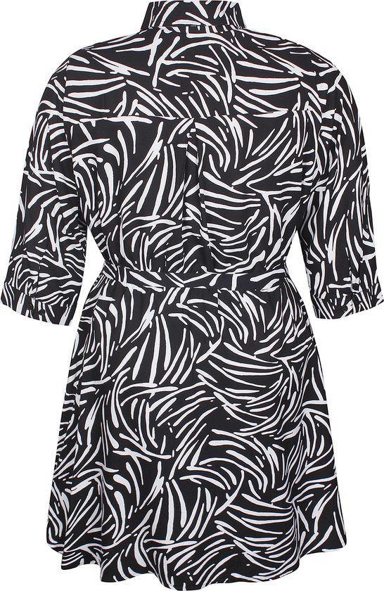 Zhenzi blouse jurk SABLE print | bol.com